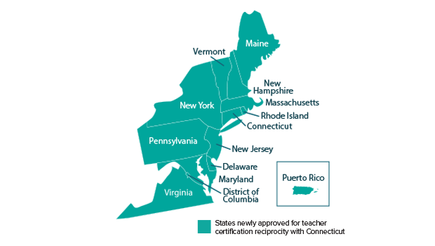 Connecticut Expands Teacher Certification Reciprocity With Other States Connecticut Expands Teacher Certification Reciprocity With Other States