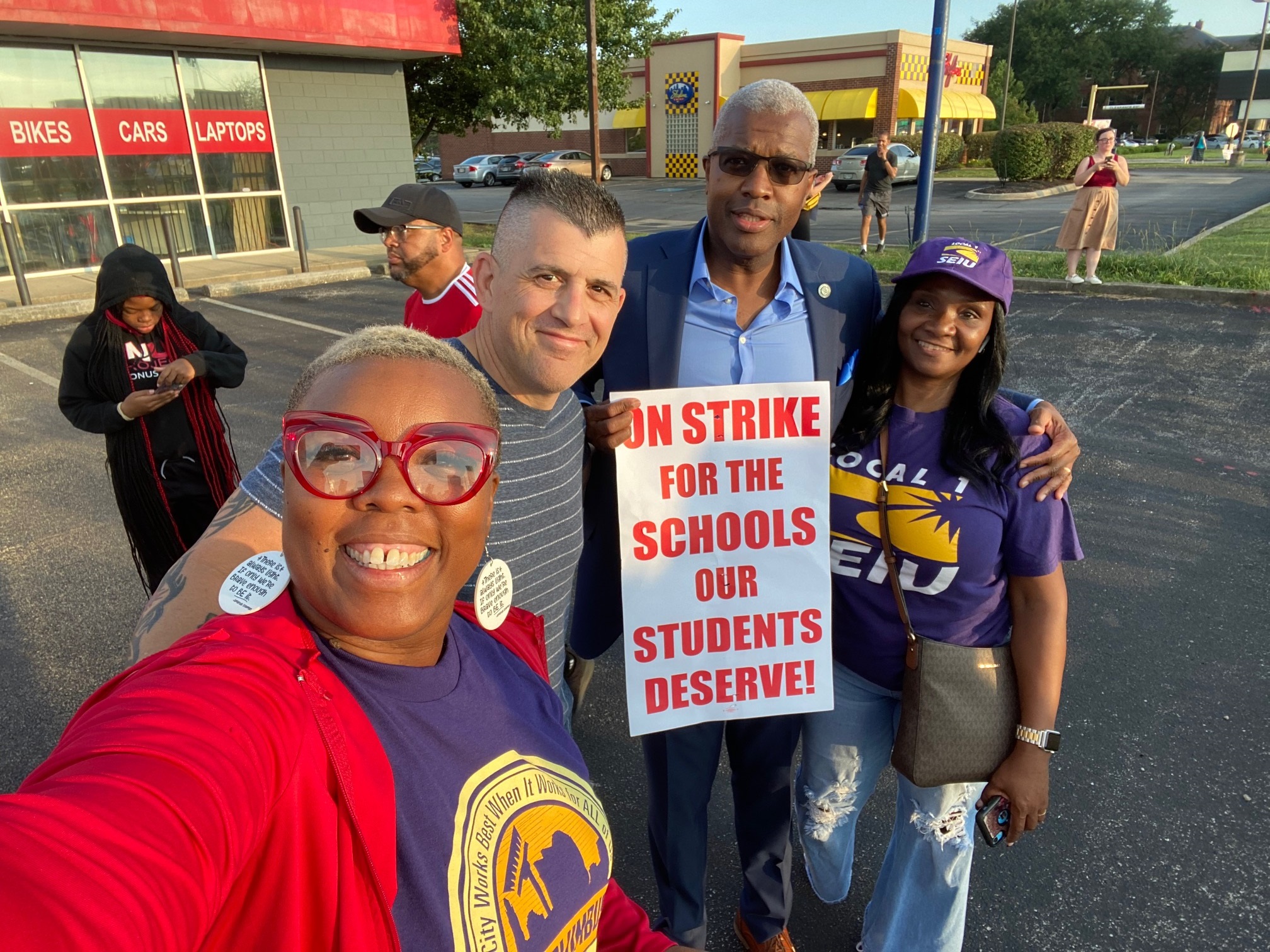 CEA Teachers, Staff Walk the Line and Provide Support for Ohio ...